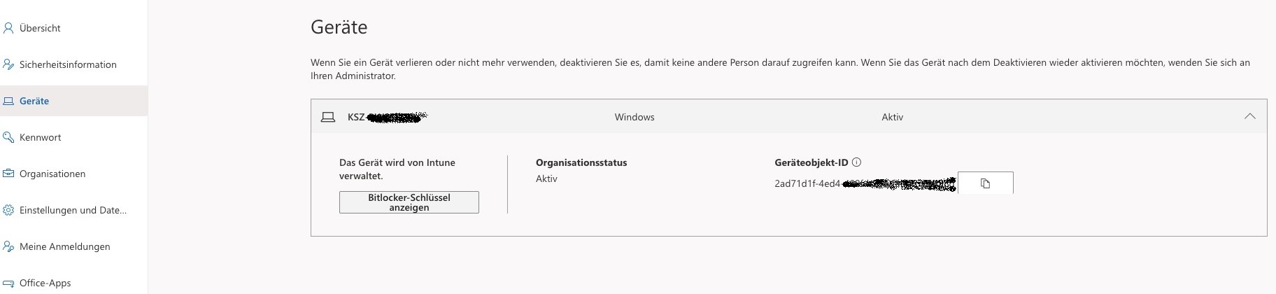 Windows BitLocker - KSZ: Help